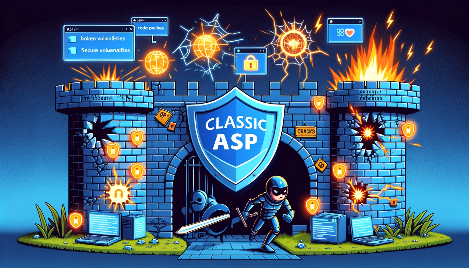 クラシックASPのセキュリティー: 主な脆弱性とASP.AIDの対応 | Classic ASP専門 – ASP.AIDで安心のレガシーASPサポート